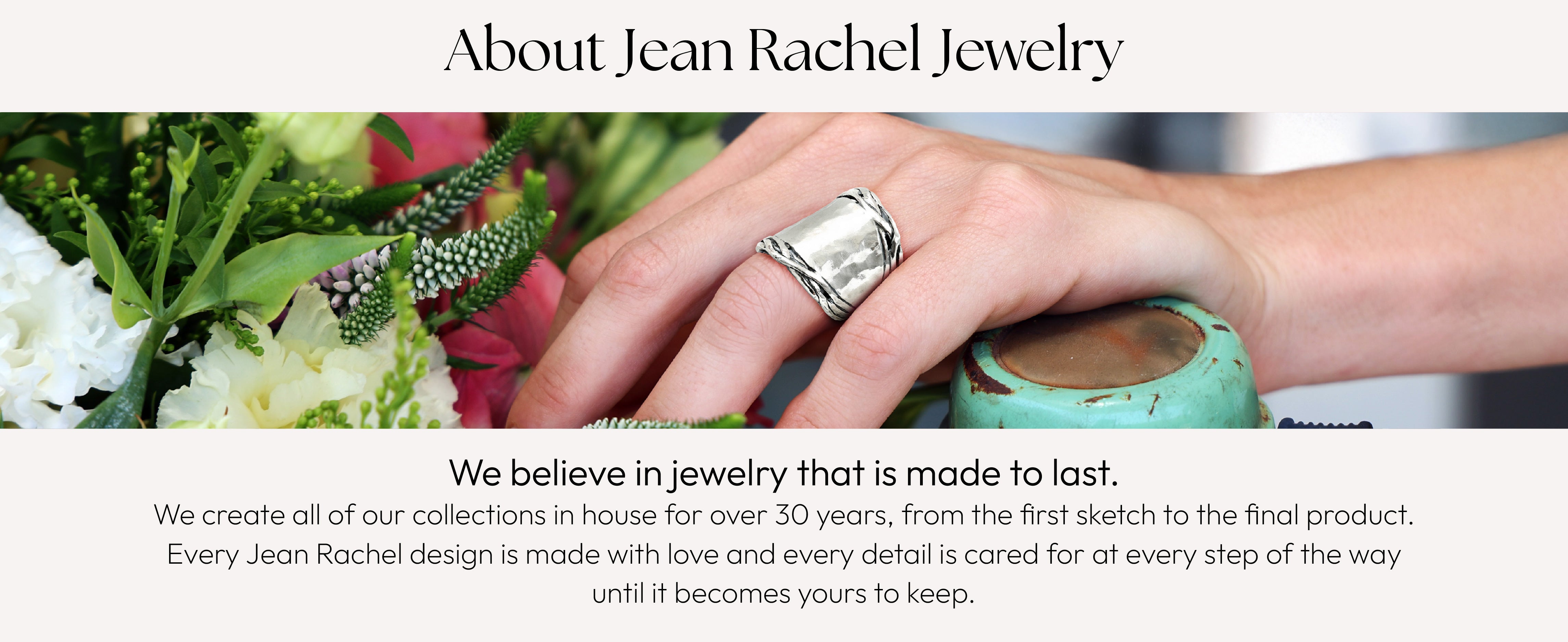 Wide Sterling Silver Rope Bead Ring – Jean Rachel Jewelry