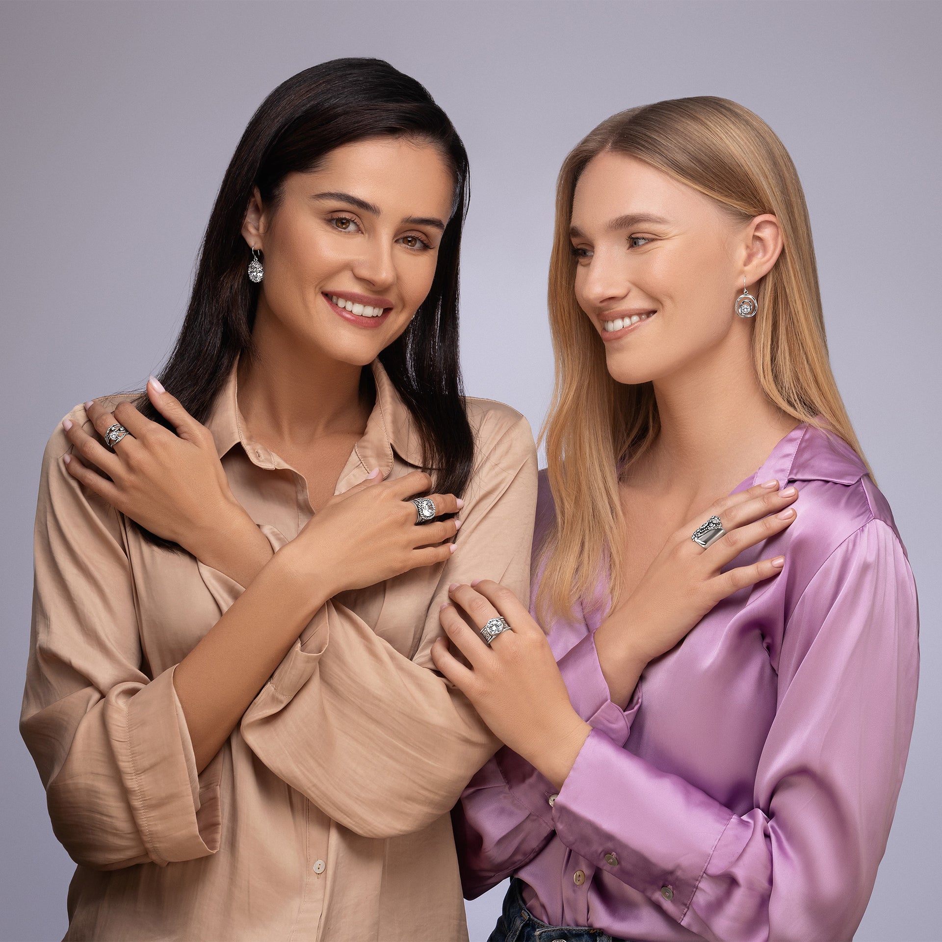 Sterling Silver CZ Braid Leaf Ring – Jean Rachel Jewelry